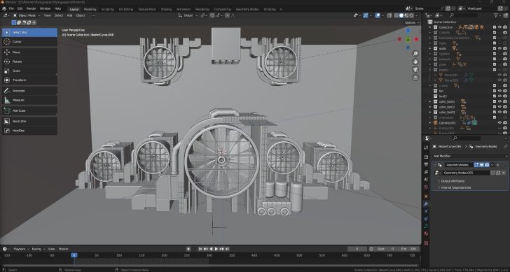 Behind the Scenes: Heavy Industrial Fans - BlenderNation