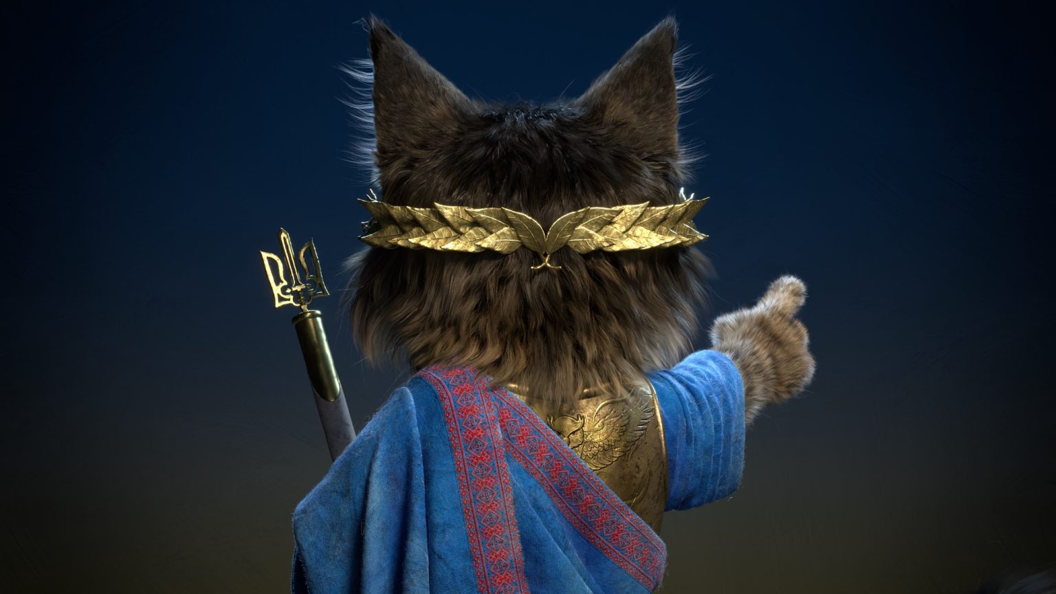 Behind the Scenes: Emperor Cat - Just Donate - BlenderNation