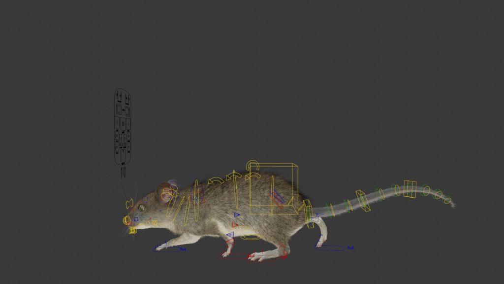 This incredibly realistic mouse animation was created in Blender ...