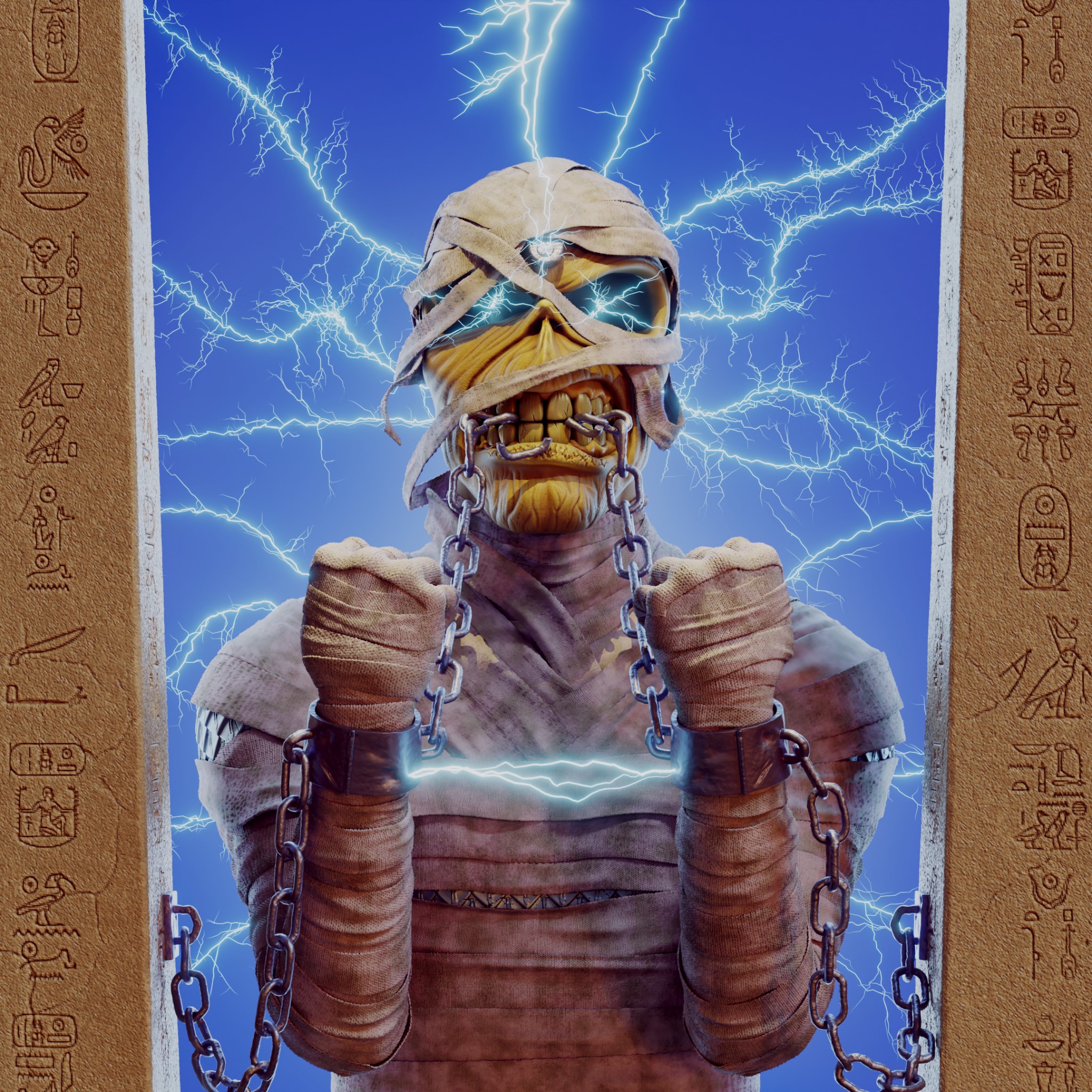 Behind the Scenes: Eddie—A Tribute to Iron Maiden’s Mascot - BlenderNation