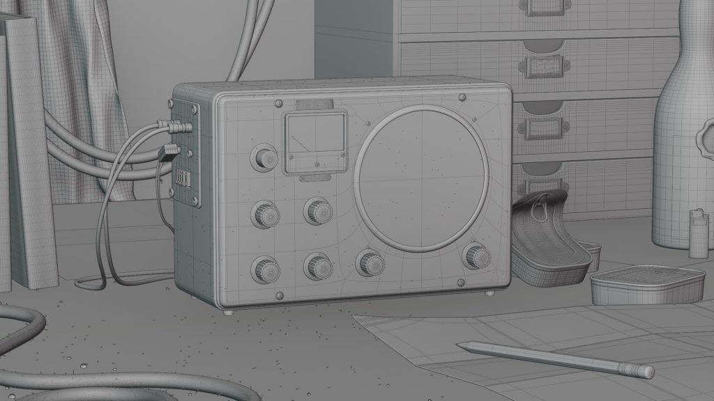 Behind the Scenes: Shortwave Receiver - BlenderNation