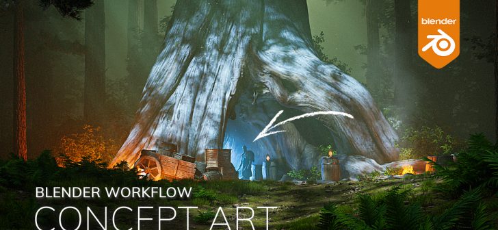 How to Create Epic Concept Art in Blender - BlenderNation