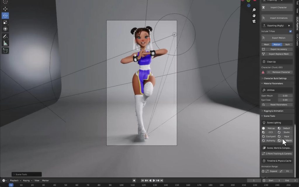 Create Pixar-Styled Street Fighter Chun Li Using Character Creator ...