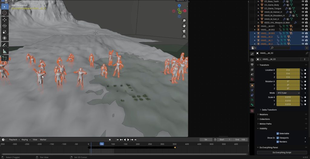 Populating a futuristic Kitbash3D City with iClone Crowd Simulation ...