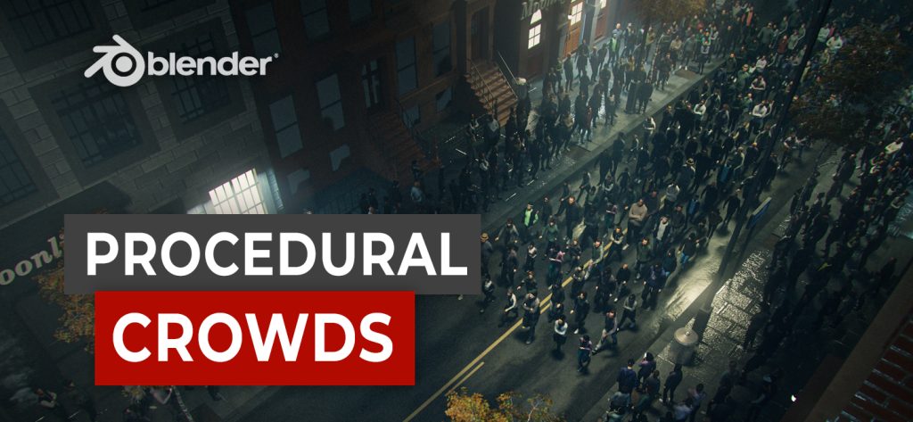 How to use the Procedural Crowd Add-on for Blender - BlenderNation