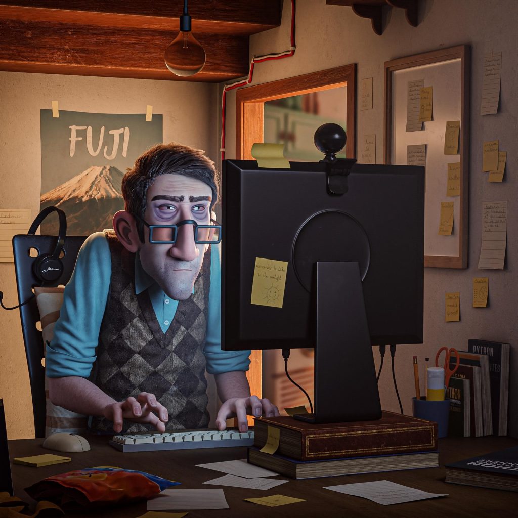 Behind the Scenes: Home Office - BlenderNation