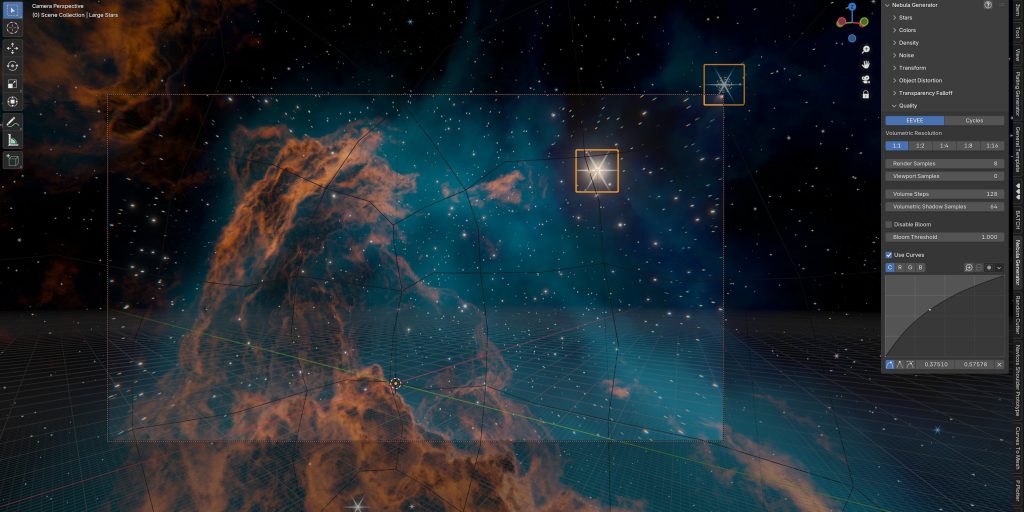 Nebula Generator update for Blender 4.2 [$] - BlenderNation