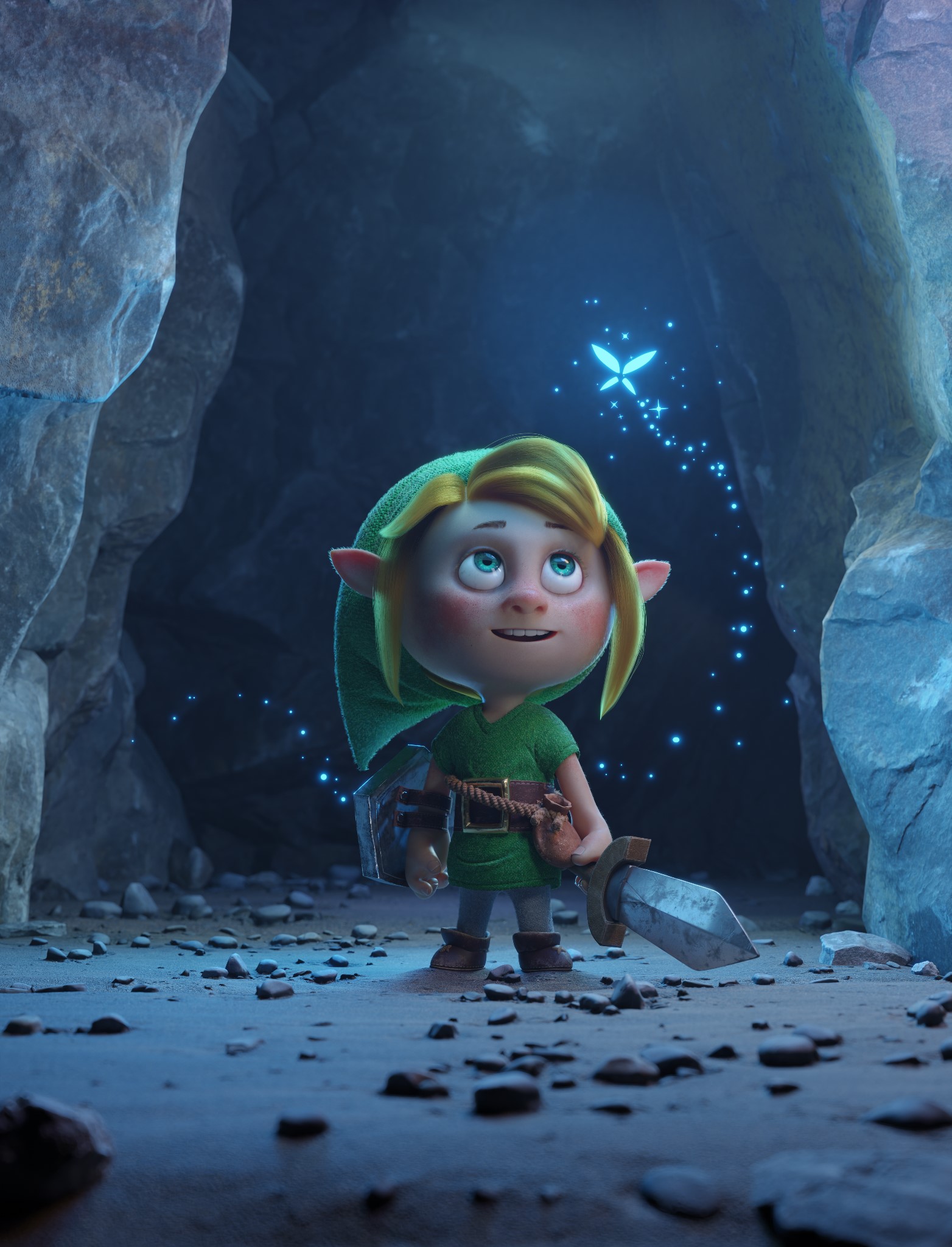 Behind the Scenes: Link Fanart from Zelda - BlenderNation