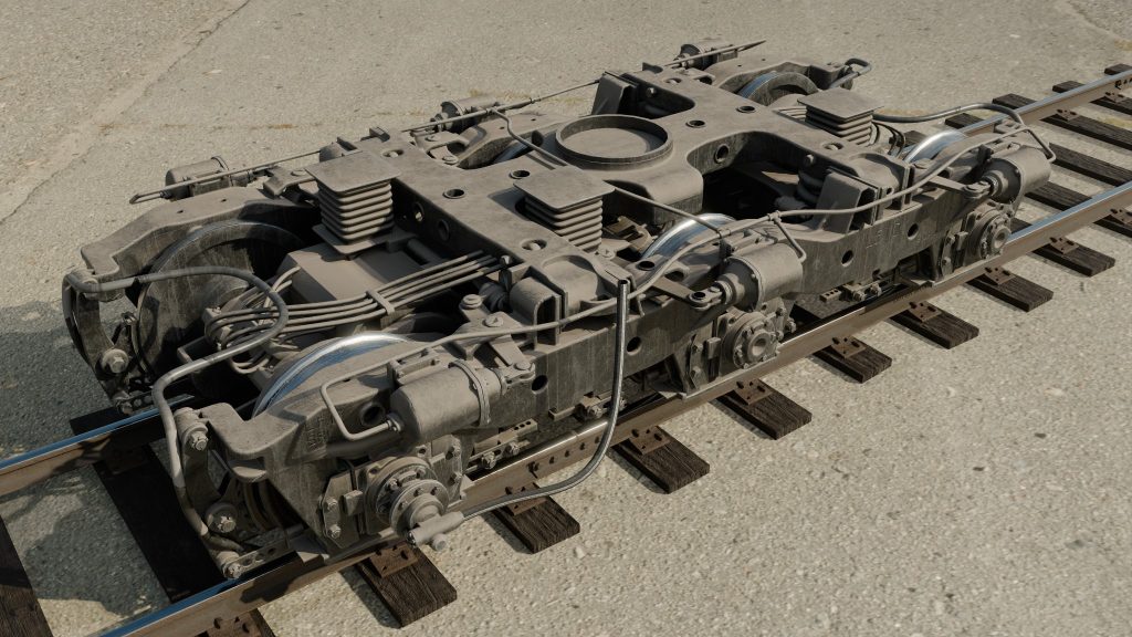 Behind the Scenes: DM&IR EMD SD18 Locomotive - BlenderNation