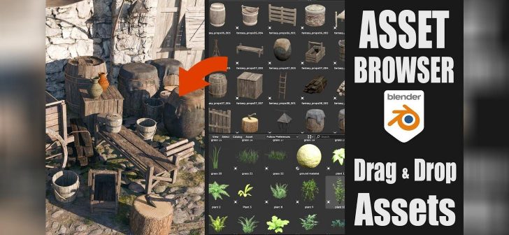 How To Use The Asset Library in Blender - BlenderNation