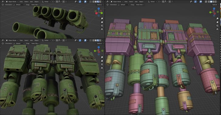 Army Moves: From Blender to Videogame Museum - BlenderNation