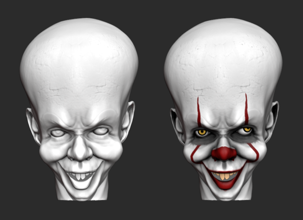 Behind the Scenes: Pennywise - BlenderNation