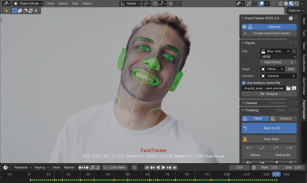KeenTools 2025.1: Blender 4.4 Beta Support, Wireframe Render ...
