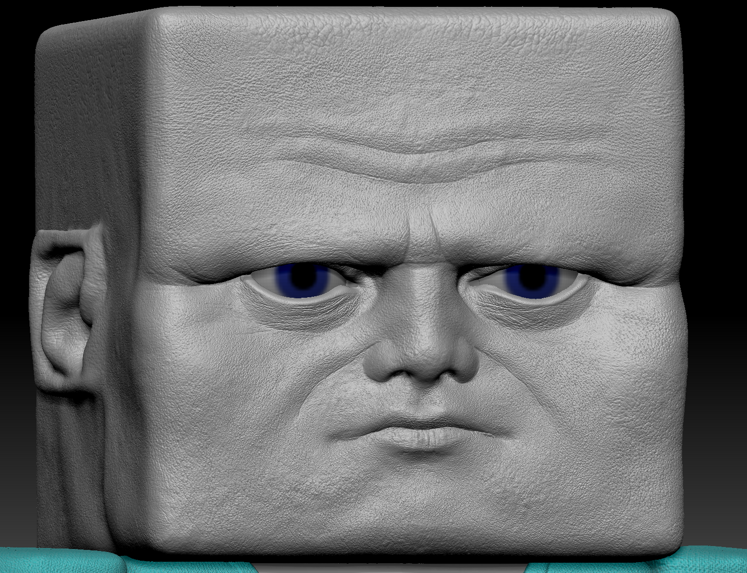 Behind the Scenes: Realistic Minecraft Steve - BlenderNation