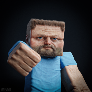 Behind the Scenes: Realistic Minecraft Steve - BlenderNation