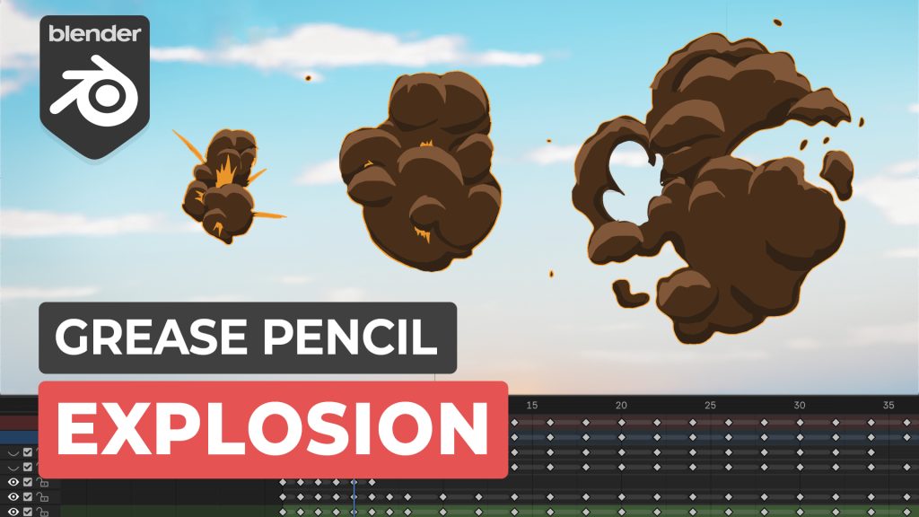 2D Animated Explosion FX in Blender - BlenderNation