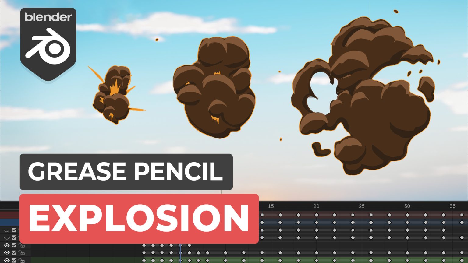 2D Animated Explosion FX in Blender - BlenderNation