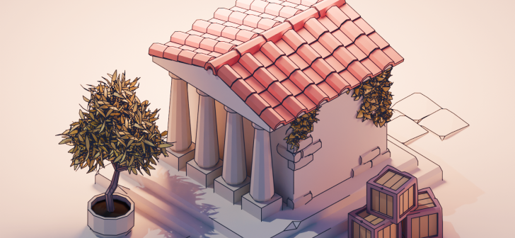 Isometric Roman House Tutorial - BlenderNation