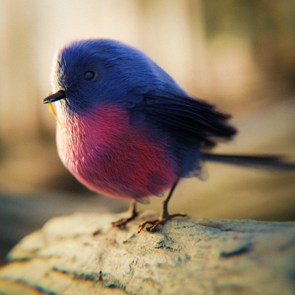 Behind the Scenes: Bird in Nature - BlenderNation