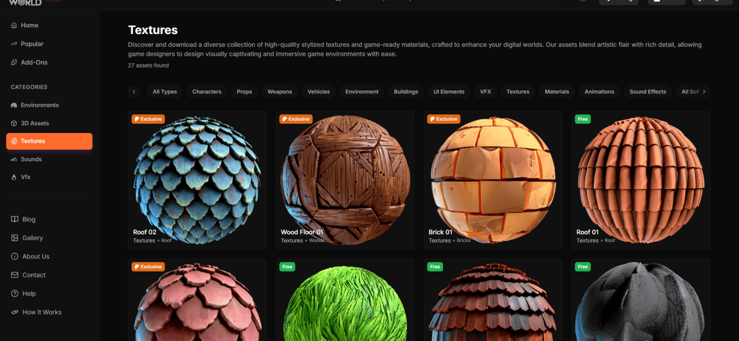 StylizedWorld: Free Stylized Assets for Game Developers - BlenderNation