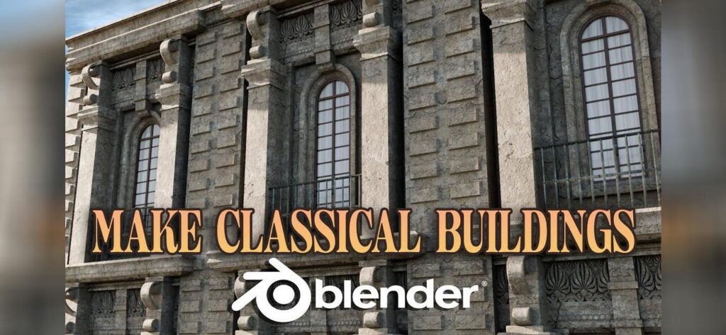 How To Create Classical Buildings in Blender - BlenderNation