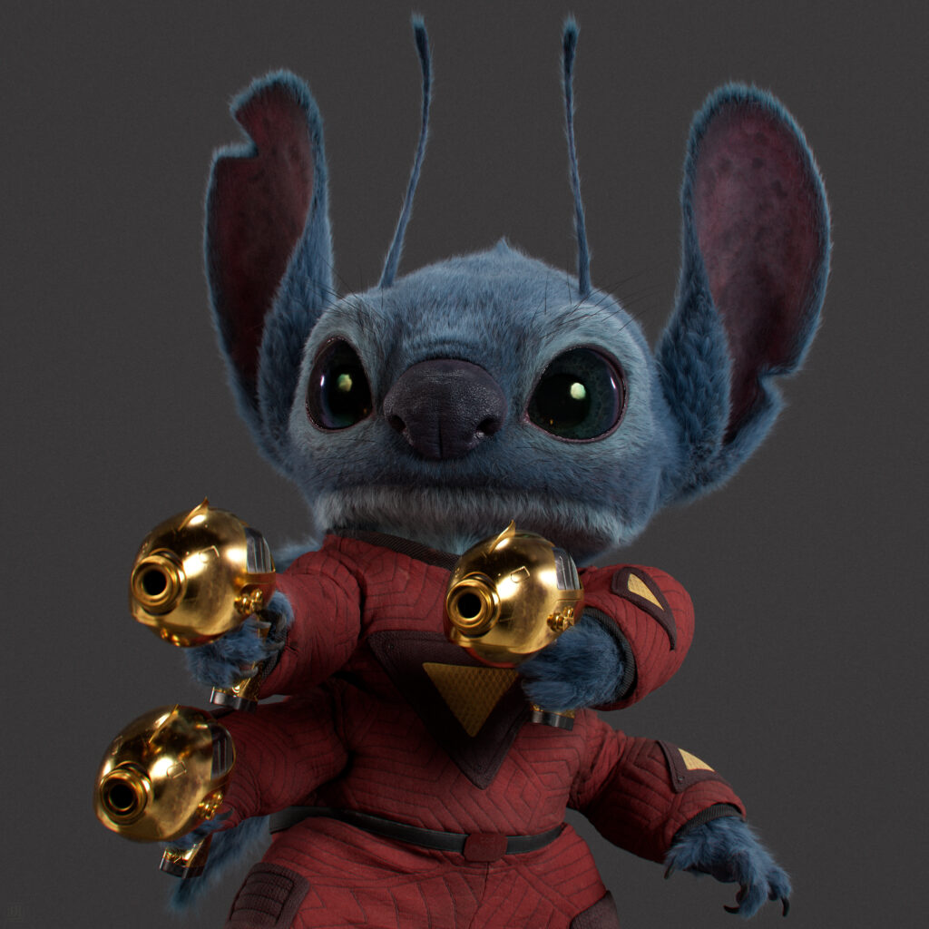 Interview: Creating Stitch as a Live Action Character - BlenderNation