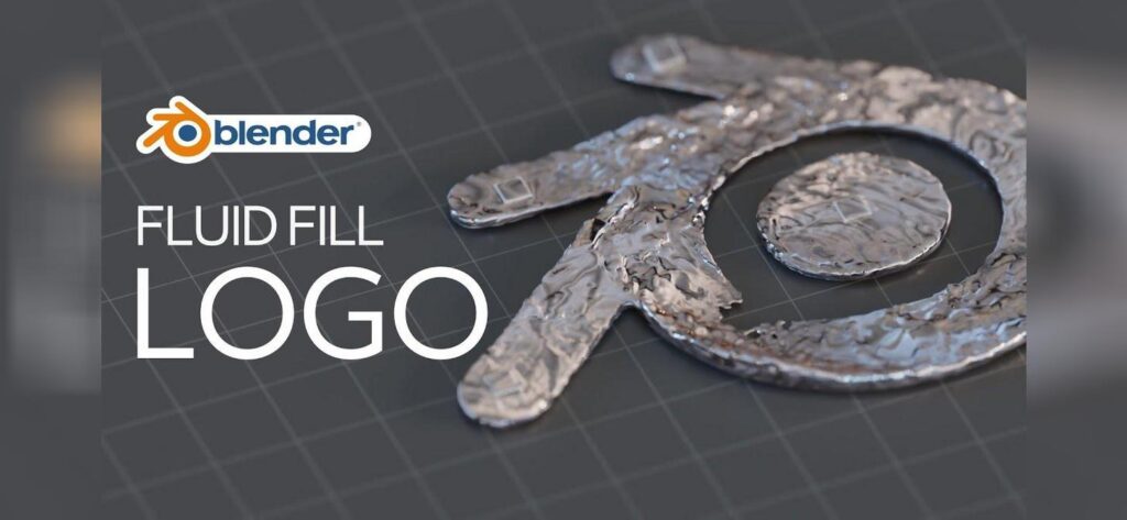 Fill a Logo with Liquid Metal in Blender - BlenderNation