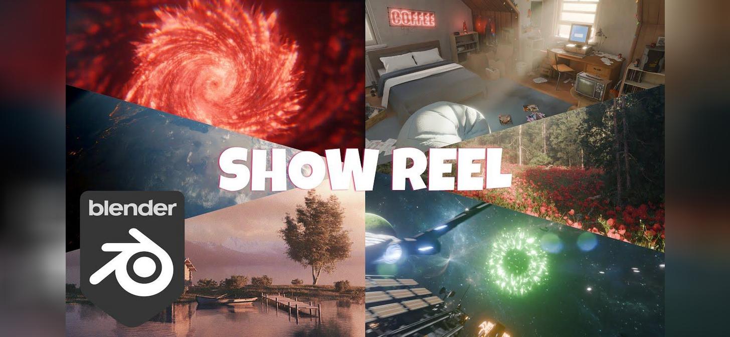 10 Years in Blender – Environment Showreel 2025 - BlenderNation