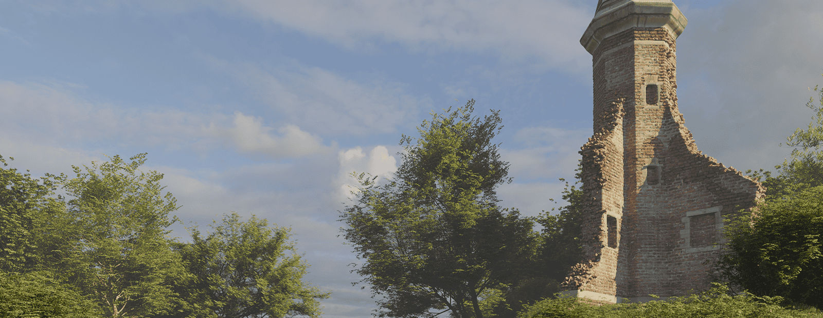 Ruin landscape - 3D environments course - BlenderNation