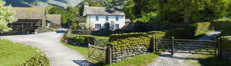 Yew Tree Farm, The Lake District - BlenderNation